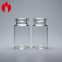 China Customized 5ml Transparent Medicinal Borosilicate Glass Tube Vials for sale