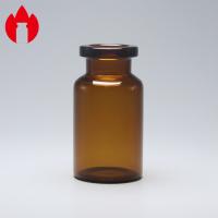 China 10ml Clear and Brown Tubular Glass Bottle Vial for sale