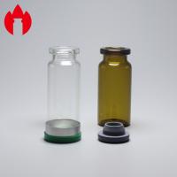 China 10ml Transparent or Amber Medicinal Used Borosilicate Glass Tube Vial for sale