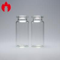 China Chinese Standard 10ml Clear Single Dose Glass Vials Empty Crimp Neck Bottle for sale