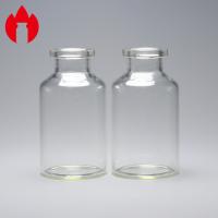 China 20ml Clear Or Coffee Medicinal and Cosmetic Glass Tube Bottle Vials for sale