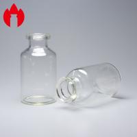 China ISO Standard 20ml Transparent Injection Medicinal Glass Tube Vial for sale