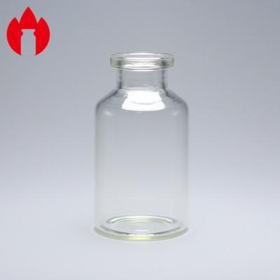 China ISO Standard 20ml Transparent Injection Medicinal Glass Tube Vial for sale