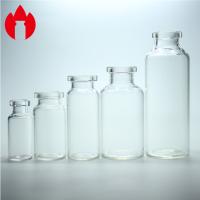 China Borosilicate Glass Tube Vials 2ml 6ml 10ml 20ml Capacity Transparent Color for sale