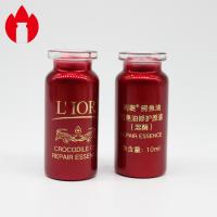 China 10ml Clear Or Brown Cosmetic Vial Glass Bottle With Printing for sale