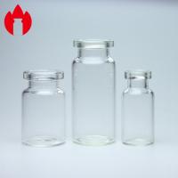 China GMP Standard Medicinal Injection Crimp Top Glass Tube Vials 2ml 5ml 10ml for sale