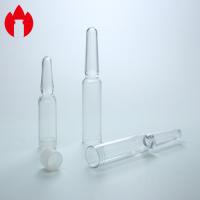China 1ml Clear Cosmetic PETG Or PP Plastic Ampoule for sale