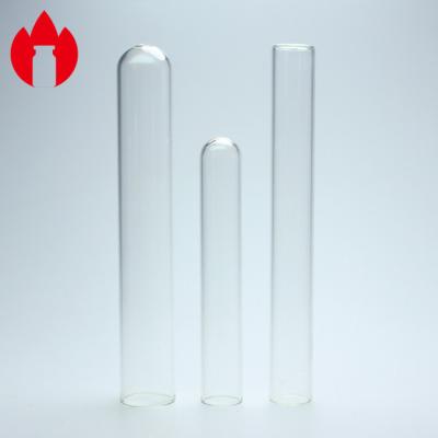 China Tiny Round / Flat Bottom Glass Test Tubes For Laboratory Equipment for sale
