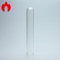 China 10*75mm 3ml Glass Test Tubes Transparent Color With Round Bottom for sale