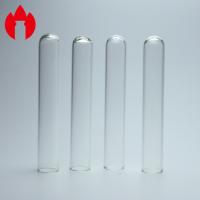 China 10*75mm 3ml Glass Test Tubes Transparent Color With Round Bottom for sale