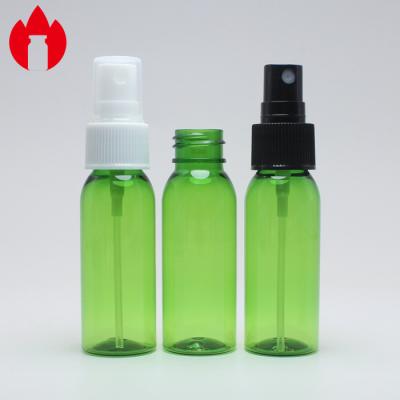 China Green Transparent Cosmetic Packaging 30ml Screw Top Vials for sale