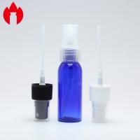 China Blue 30ml Plastic Pump Spray Bottle With 18mm Pump for sale