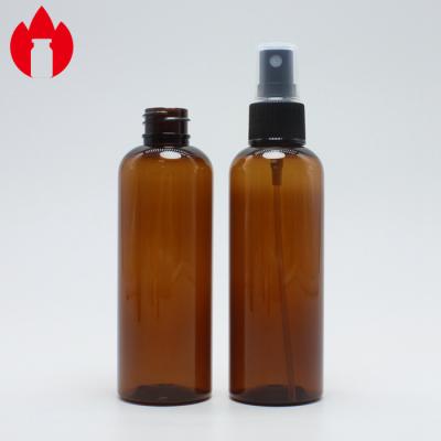 China Amber Or Brown 100ml Plastic Perfume Spray Bottles for sale