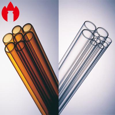 China Glass Tube Clear Or Amber Borosilicate Glass Tubing for sale