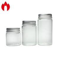 China 50ml To 300ml Wide Mouth Vials Glass Jar Container for sale