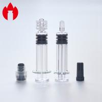 China 1ml Standard Lure Glass Prefilled Syringes With Soft Protecting Cap for sale