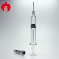 China Prefilled Glass Syringe Meddical Or Cosmetic Glass Prefilled Syringe for sale