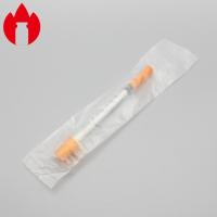 China Medical Injection PP Plastic Insulin Syringe 1ml Disposable for sale