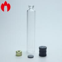 China Clear Neutral Borosilicate Glass Cartridges 3ml Capacity For Medical Use for sale