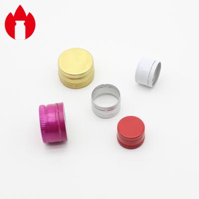 China Disposable Aluminum Ropp Caps Customized Size For Oral Liquid Bottle for sale