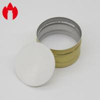 China 20mm 22mm 25mm 28mm Aluminium Pilfer Proof Caps For Screw Bottle for sale