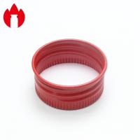 China 20mm 24mm 28mm Metal Aluminum Screw Caps With PE Gasket for sale