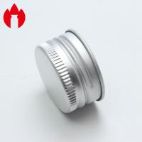 China 28mm Threaded Aluminum Cap For Glass Screw Bottle for sale