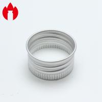 China 24mm Metal Aluminum Screw Caps With PE Gasket for sale