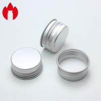 China 28mm Threaded Aluminum Cap For Glass Screw Bottle for sale