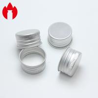 China 24mm Metal Aluminum Screw Caps With PE Gasket for sale