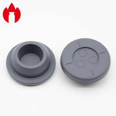 China Grey 28-B1 Pharmaceutical Rubber Stoppers Ethylene Oxide Sterilization for sale