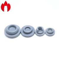 China Rubber Stoppers 13mm 20mm 28mm 32mm Medical Butyl Rubber Stopper for sale