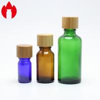 China 18mm Bamboo Plastic Screw Top Cap With Plastic Stopper for sale