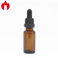 China 10ml 18mm Mouth Screw Top Vials Amber Glass Essential Oil Bottles for sale