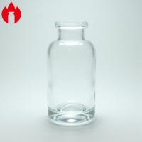 China 100ml Clear Perfume Moulded Glass Bottles With Pump Spray for sale
