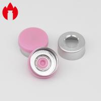 China 13mm Plane Colorful Pharmaceutical Disposable Aluminum Plastic Cover Cap for sale