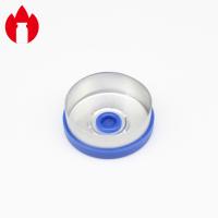 China 20mm Aluminium Plastic Crimp Cap , Pharmaceutical Vial Cap for sale