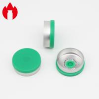 China Pharmaceutical Injection Crimp Top Vial Caps Flip Off Type 20.3*7.3mm Size for sale