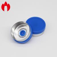 China Pharmaceutical Injection Crimp Top Vial Caps Flip Off Type 20.3*7.3mm Size for sale