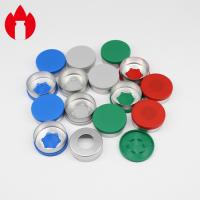 China Vial Cap Medical Aluminum Plastic Flip Off Caps for sale