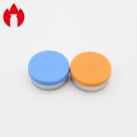 China Colorful Tear Off Vial Caps For Medical Injection Vial 20.3*7.3 Mm Size for sale