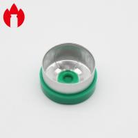 China 13mm Green Positioning Tear Off Cap Pharmaceutical Injection Vial Cap for sale