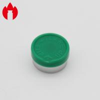 China 13mm Green Positioning Tear Off Cap Pharmaceutical Injection Vial Cap for sale