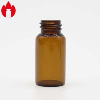 China 10ml Brown Screw Neck Borosilicate Glass Bottle Vial Container for sale
