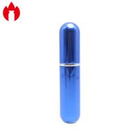 China Blue 5ml Perfume Glass Vial With Screw Neck Shape for sale