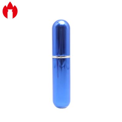 China Blue 5ml Perfume Glass Vial With Screw Neck Shape for sale