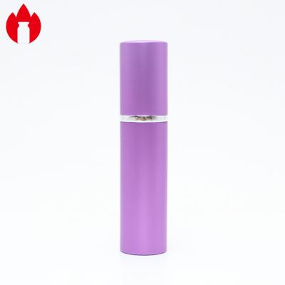 China 10ml Purple Cosmetic Pump Glass Vial With Screw Neck for sale