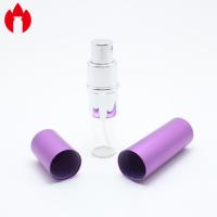 China 10ml Purple Cosmetic Pump Glass Vial With Screw Neck for sale