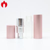 China 10ml Pink Screw Top Vials Cosmetic Perfume Sample Bottles for sale