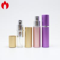 China 10ml Cosmetic glass perfume sample vial With Pump Spray for sale